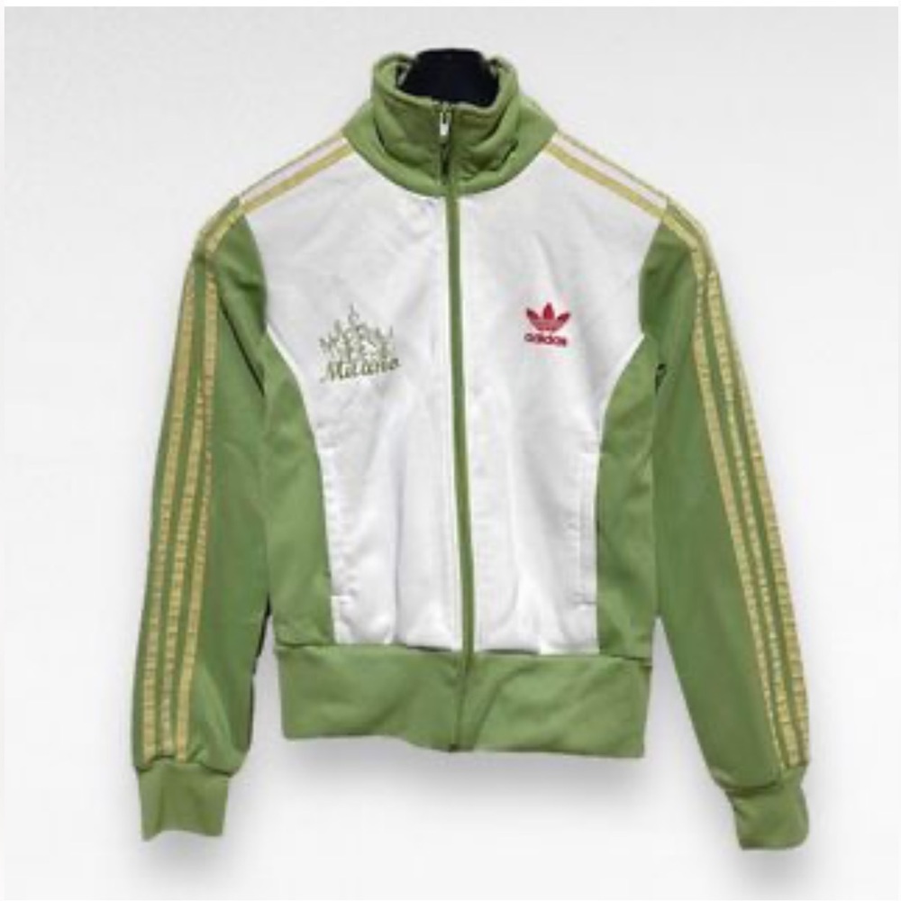 Rare Authentic Adidas Original Milano Track Jacket - Gem